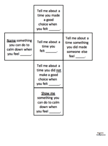 Inside Out Feelings Cube Activity – Krista H Counseling