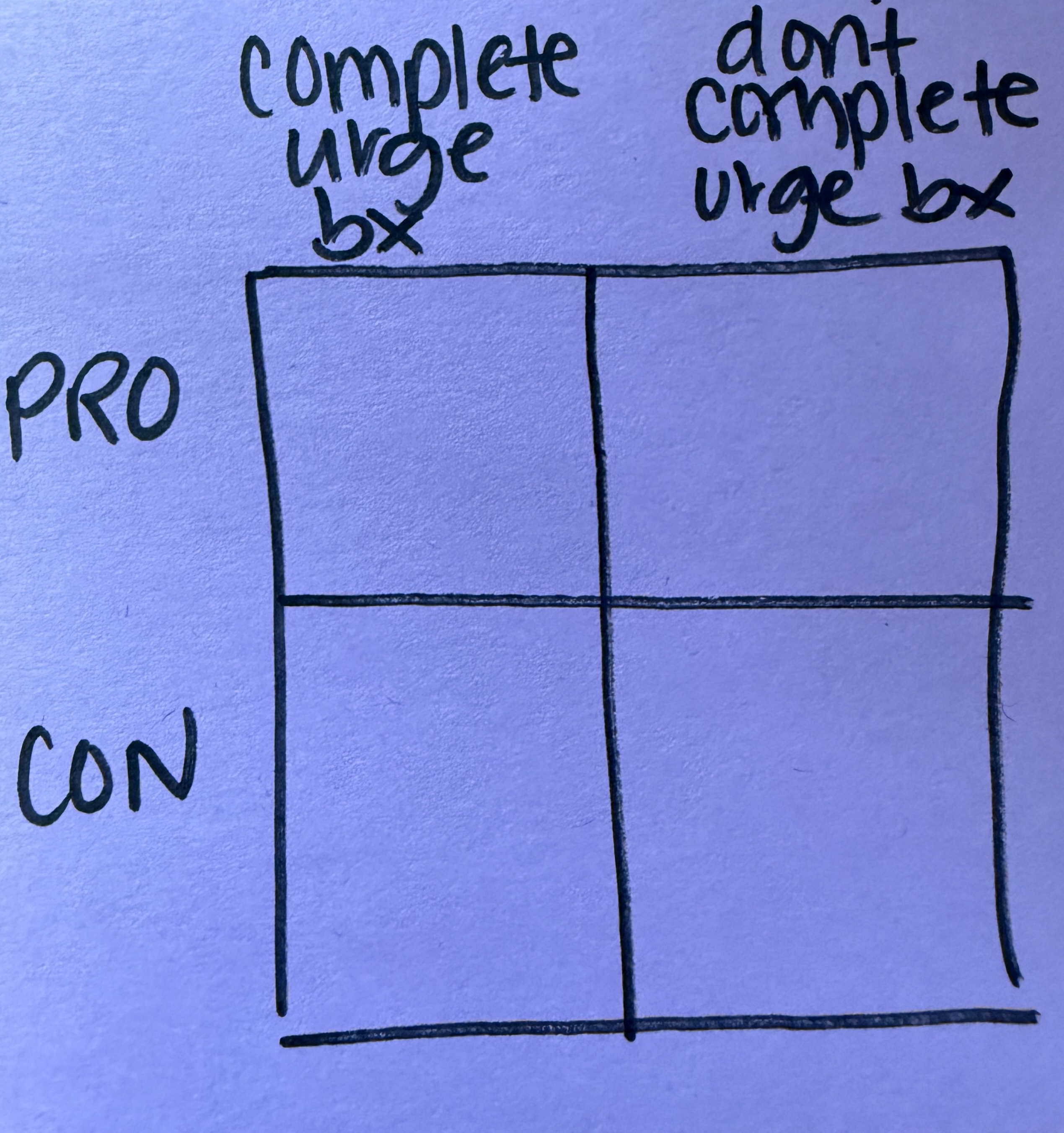 Crash Course: DBT Pros and Cons Grid + FREE PRINTABLE – Krista H Counseling